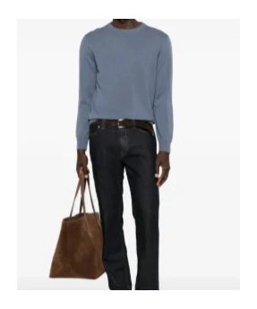 Canali Ribbed-trim Sweater