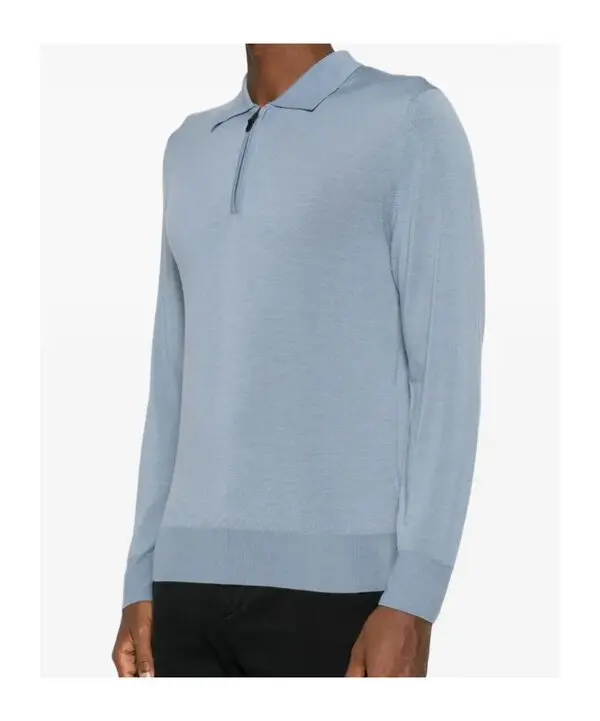 Canali Quarter-zip Polo Shirt