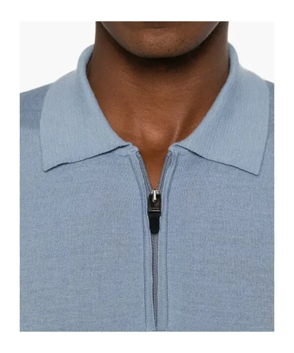 Canali Quarter-zip Polo Shirt