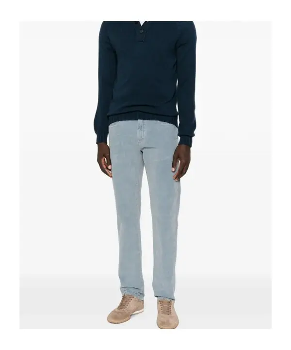 Incotex Corduroy Straight-leg Trousers