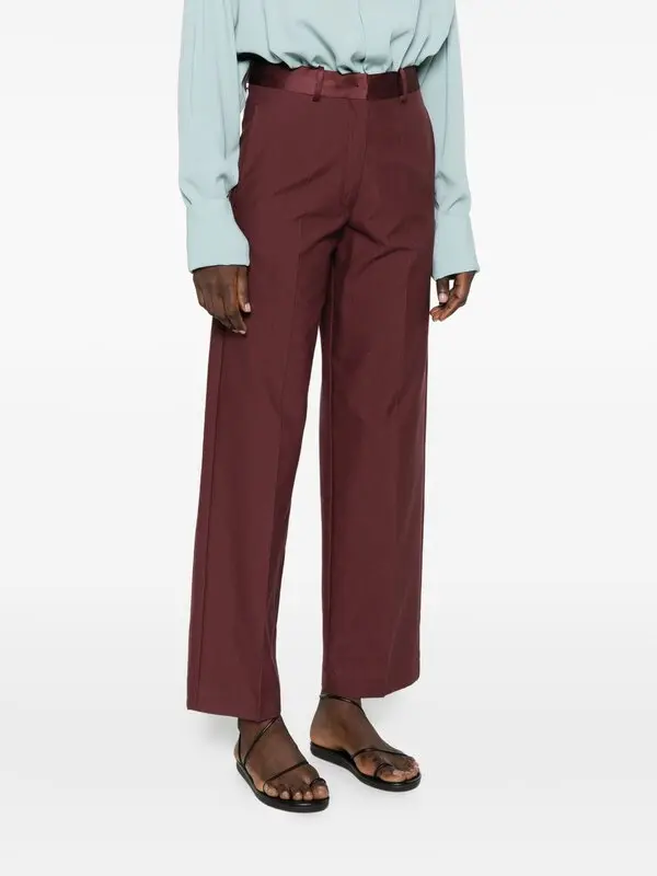 FORTE_FORTE Casual Trousers With Belt Loops