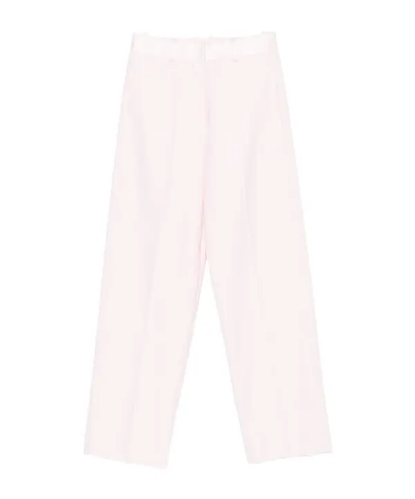 FORTE_FORTE Casual Trousers With Belt Loops