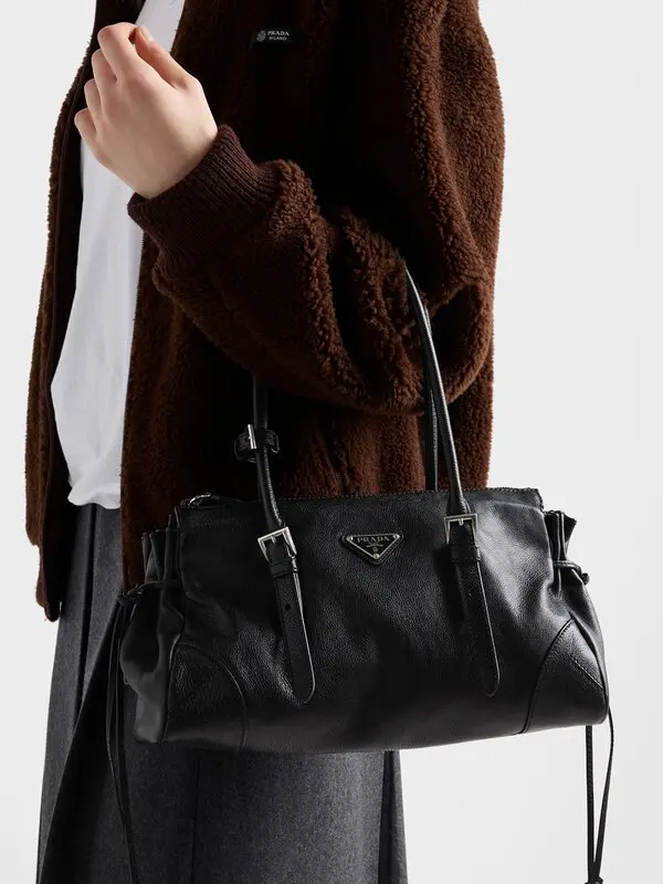 Prada Medium Shoulder Bag - Black
