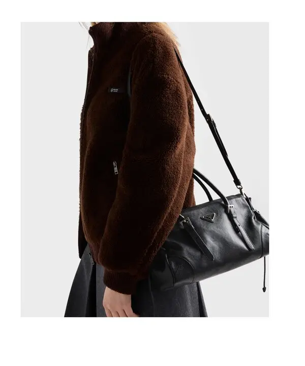 Prada Medium Shoulder Bag - Black