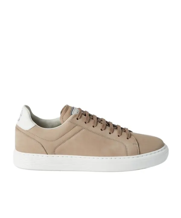 Brunello Cucinelli Round-toe Lace-up Sneakers
