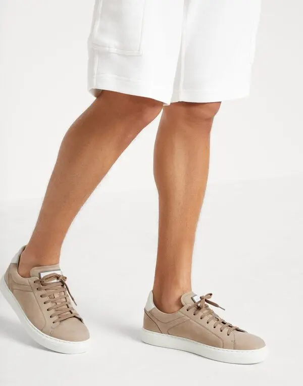 Brunello Cucinelli Round-toe Lace-up Sneakers