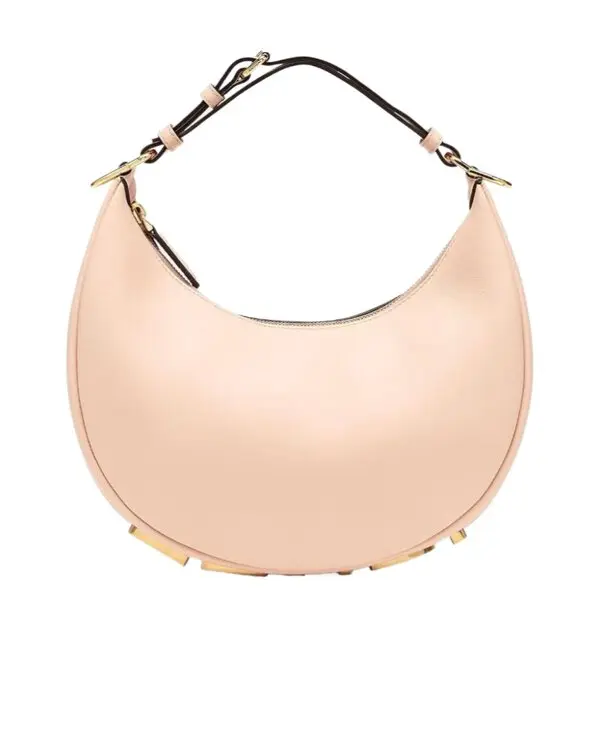 Fendi Pale Leather Bag - Pink