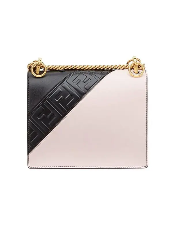 Fendi X Fila Mania Series Shoulder Bag - Black