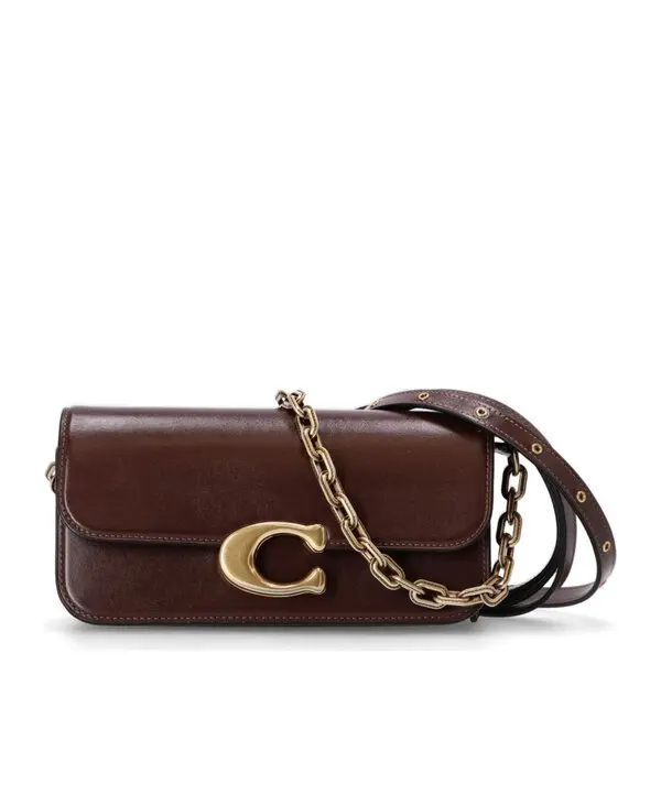 COACH Tabby Logo Plaque Shoulder Bag