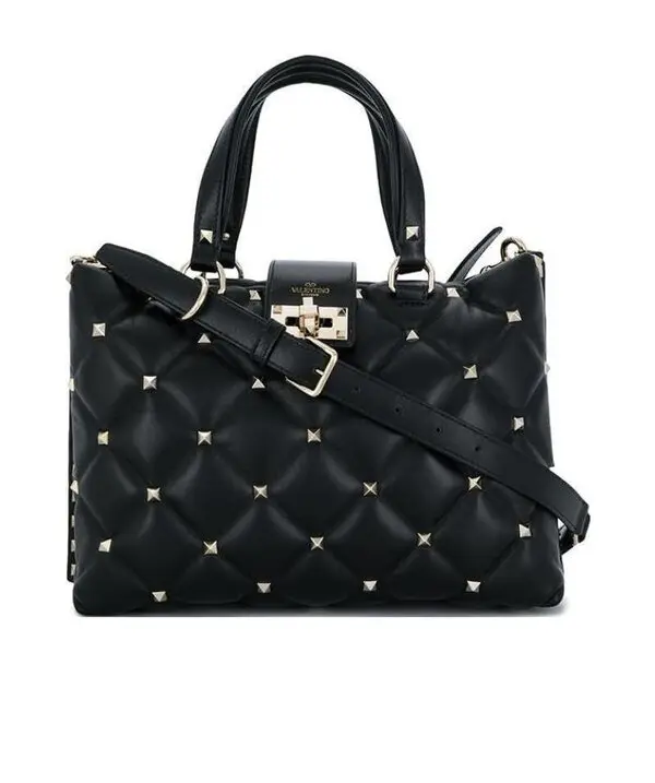 Valentino Garavani Candystud Handbag - Black