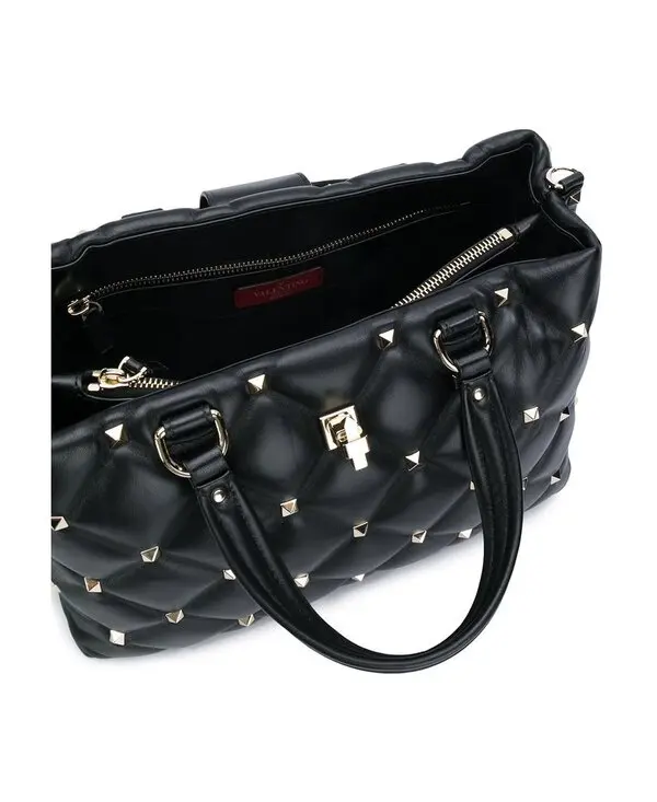 Valentino Garavani Candystud Handbag - Black
