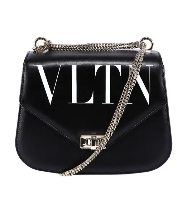 Valentino Garavani Vltn Shoulder Bag - Black