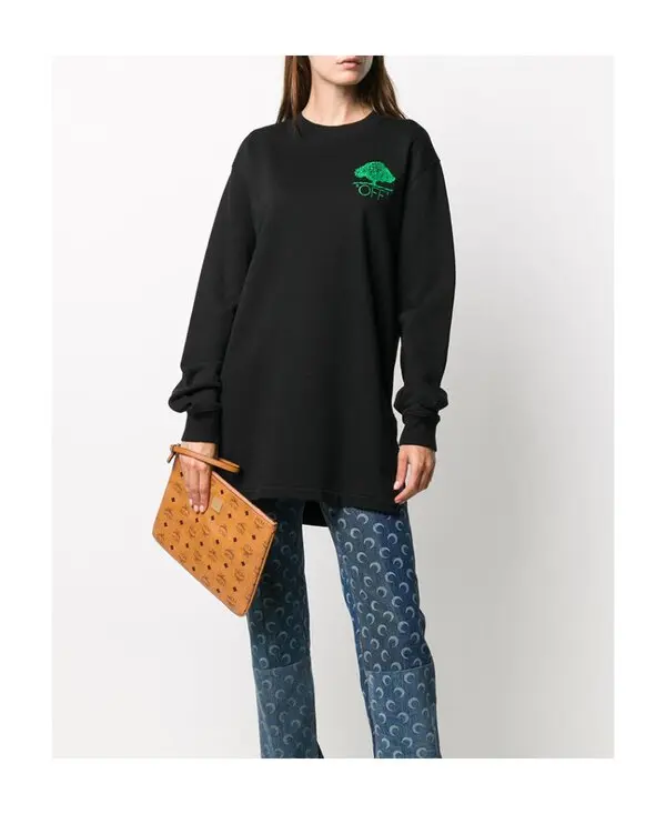 Mcm Visetos Logo Clutch Bag