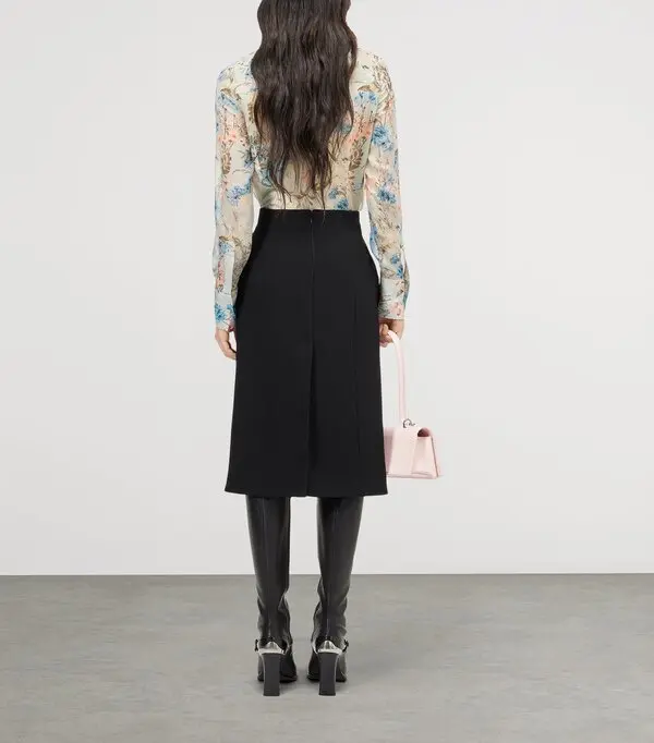 Alexander McQueen Silk Floral Shirt