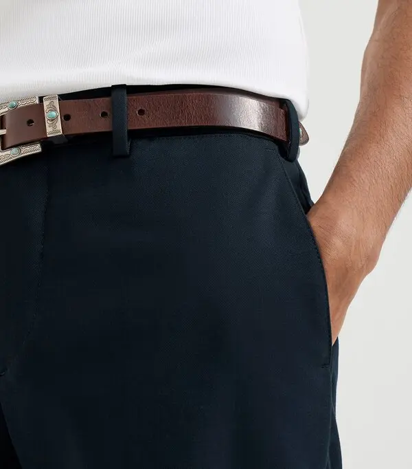 Brunello Cucinelli Cotton-virgin Wool Gabardine Trousers