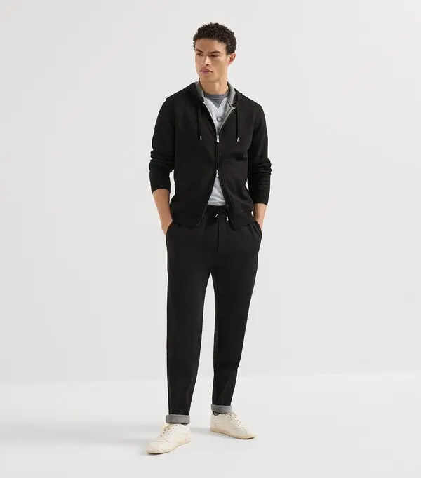 Brunello Cucinelli Cotton-cashmere-silk Hoodie