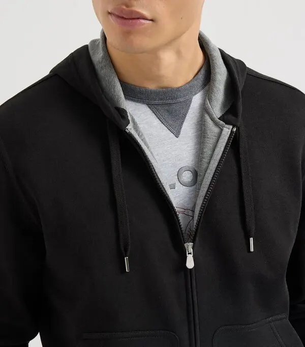 Brunello Cucinelli Cotton-cashmere-silk Hoodie