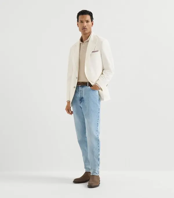 Brunello Cucinelli Cashmere Polo Sweater