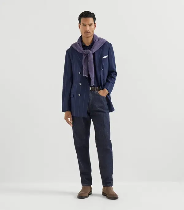 Brunello Cucinelli Cashmere Polo Sweater