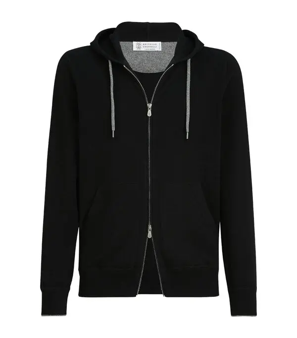 Brunello Cucinelli Cashmere Hooded Cardigan