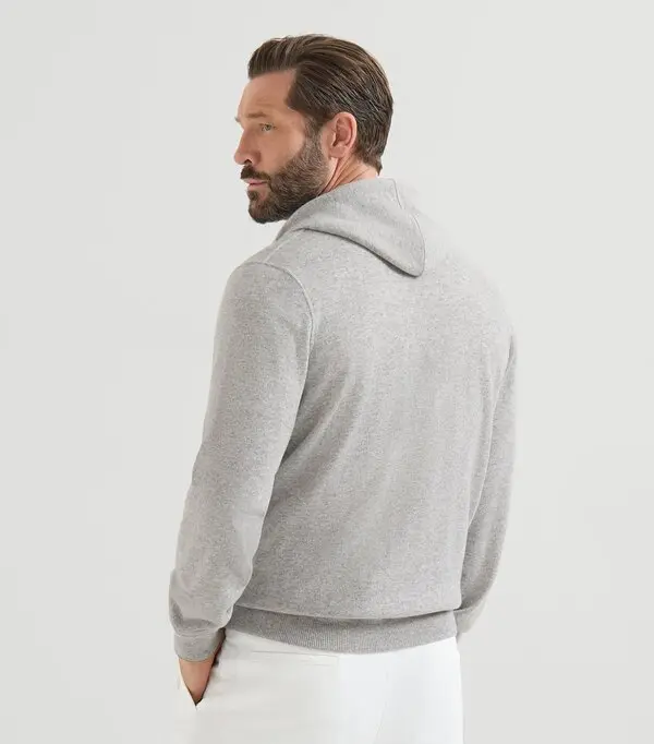 Brunello Cucinelli Cashmere Hooded Cardigan