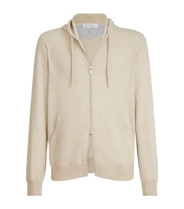 Brunello Cucinelli Cashmere Hooded Cardigan