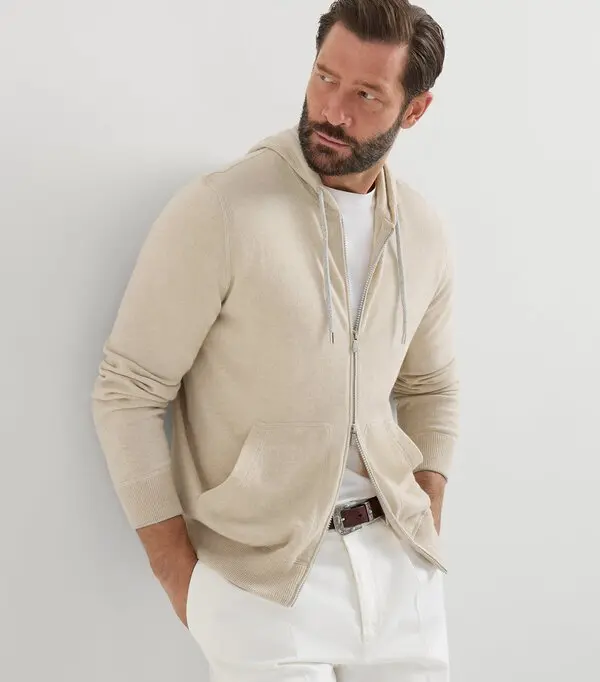 Brunello Cucinelli Cashmere Hooded Cardigan