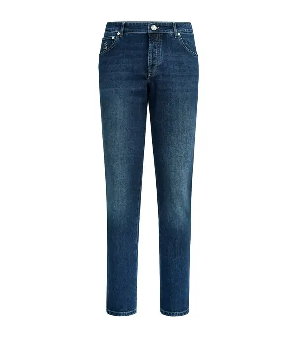 Brunello Cucinelli Comfort Denim Straight Leg Jeans