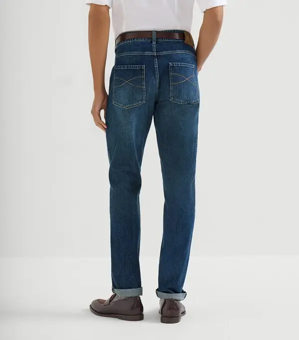 Brunello Cucinelli Comfort Denim Straight Leg Jeans