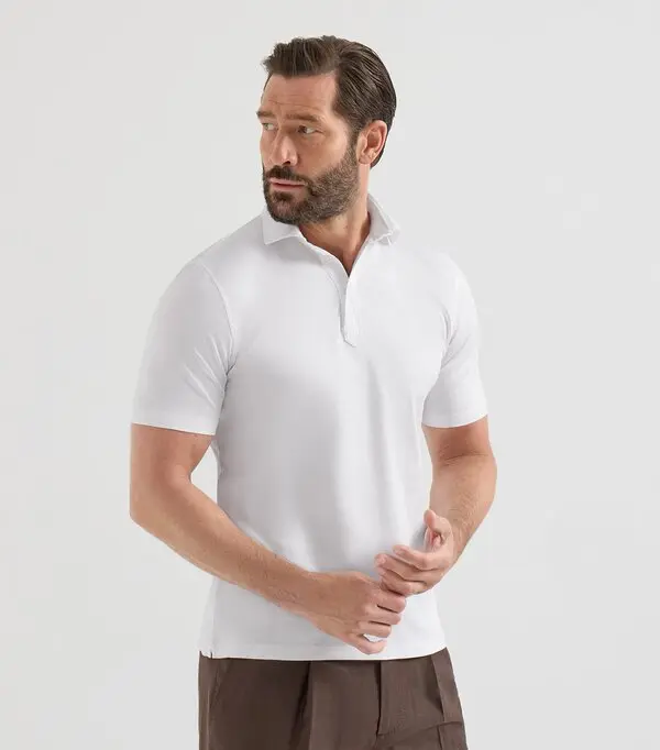 Brunello Cucinelli Cotton Polo Shirt