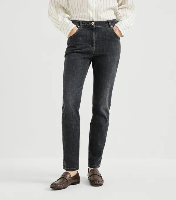 Brunello Cucinelli Stretch-denim Slim Jeans