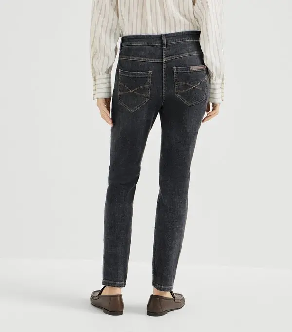 Brunello Cucinelli Stretch-denim Slim Jeans