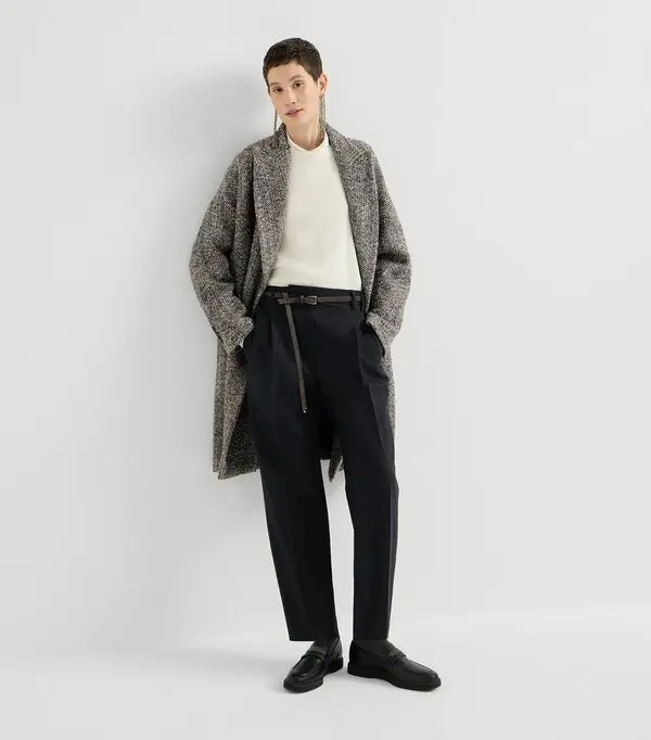 Brunello Cucinelli Wool-blend Straight Trousers