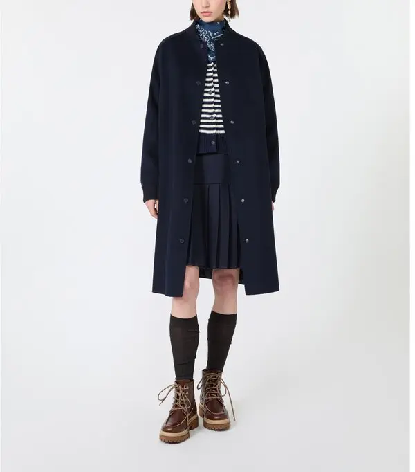 Max Mara Virgin Wool Quilted Coat