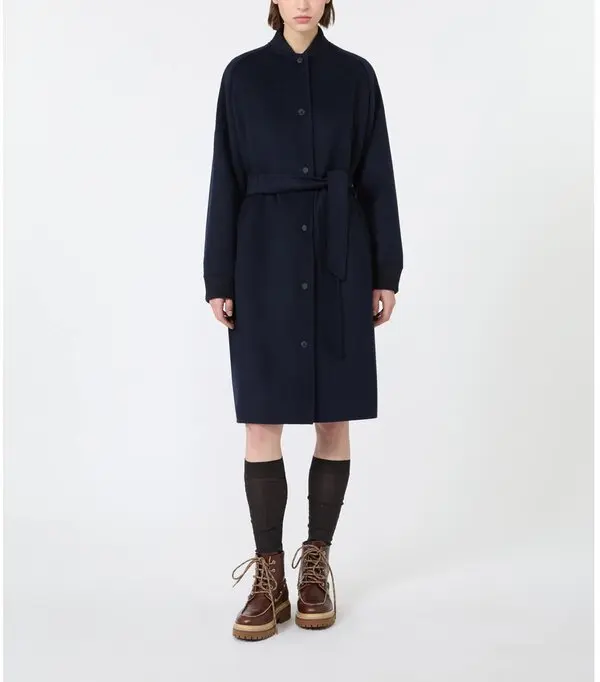 Max Mara Virgin Wool Quilted Coat