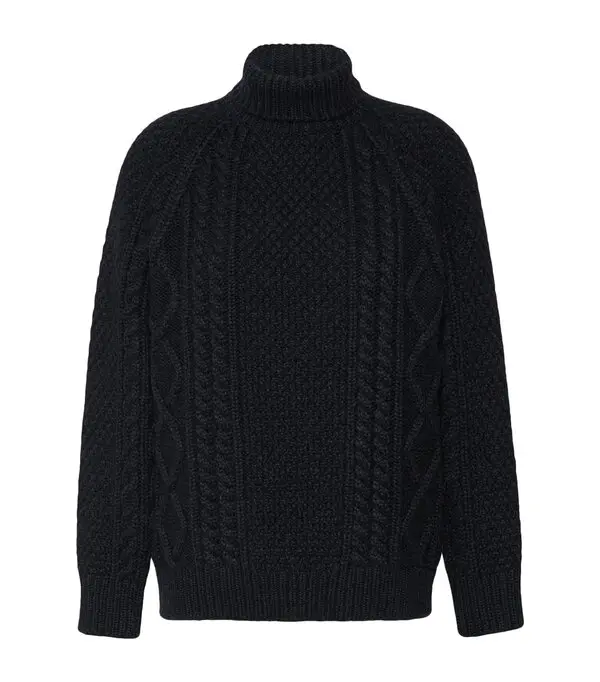 Max Mara Wool-blend Rollneck Sweater