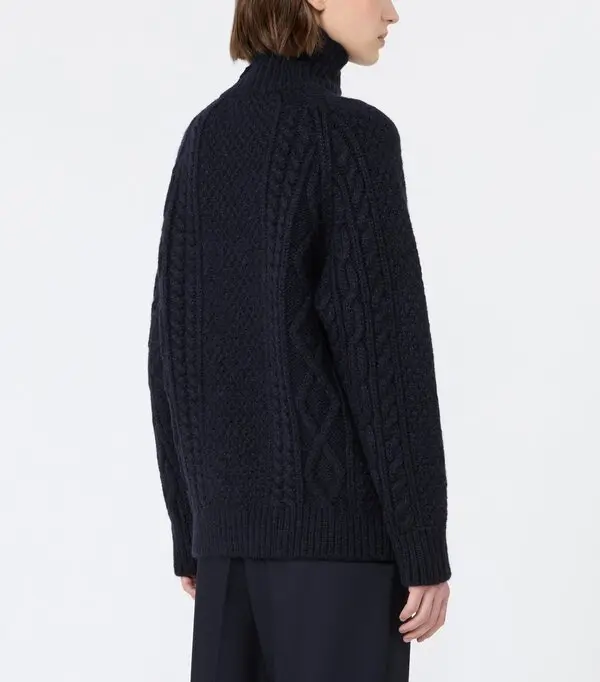 Max Mara Wool-blend Rollneck Sweater