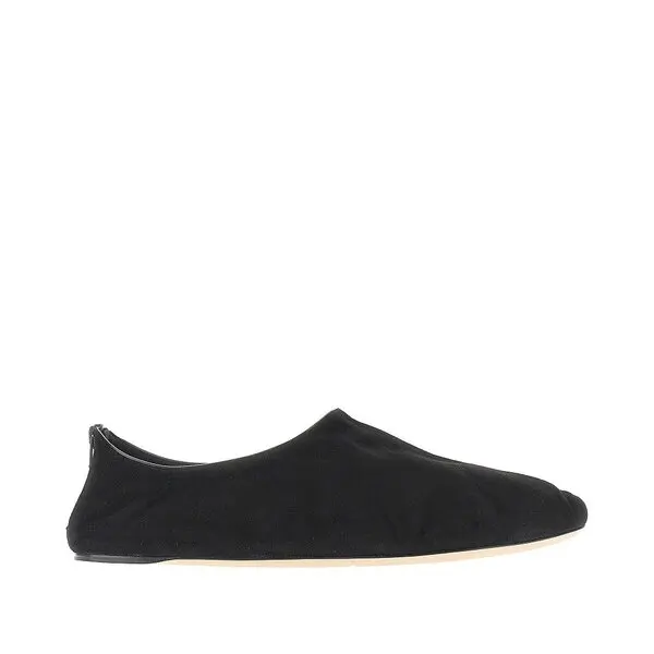THE ROW Suede Leather Slippers