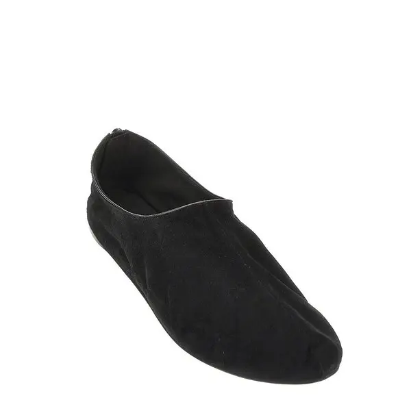 THE ROW Suede Leather Slippers