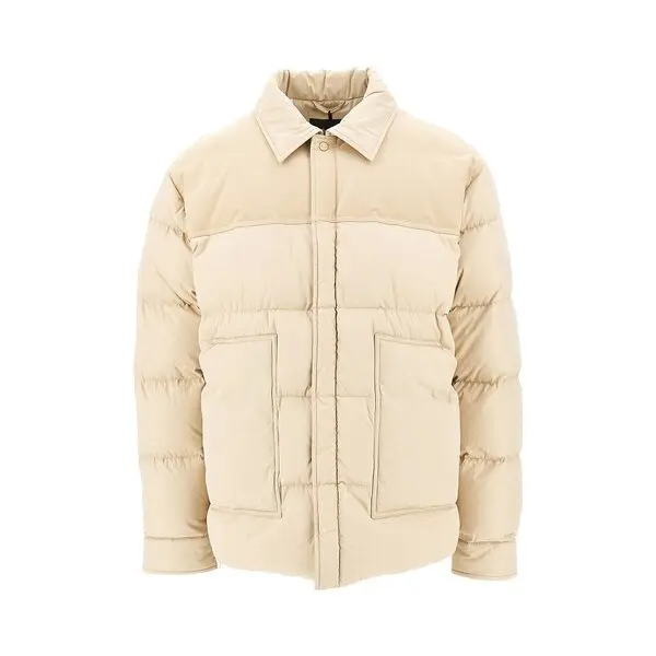 Herno Cotton-blend Down Jacket - Beige