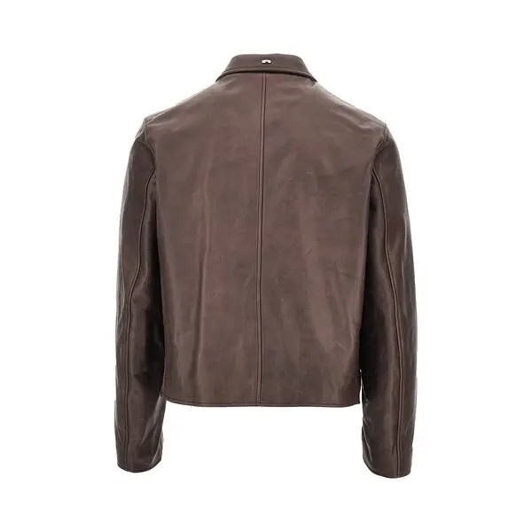 Our Legacy Waxed Leather Jacket