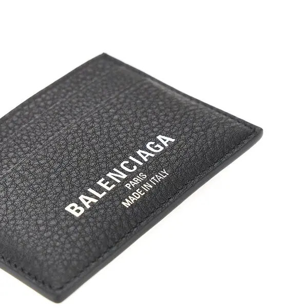 Balenciaga Grained Leather Cardholder