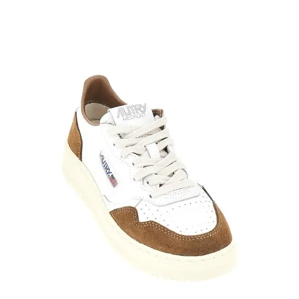 AUTRY Medalist Low' Leather And Suede Sneakers