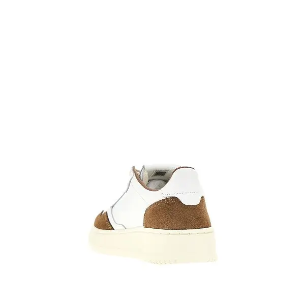 AUTRY Medalist Low' Leather And Suede Sneakers