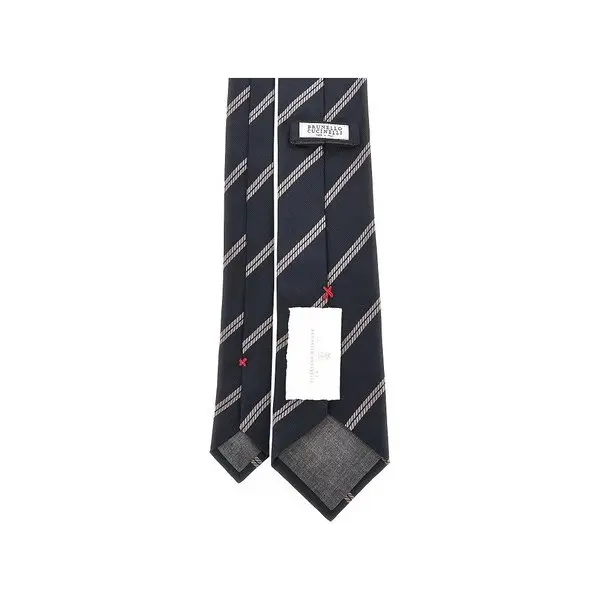 Brunello Cucinelli Jacquard Silk Necktie