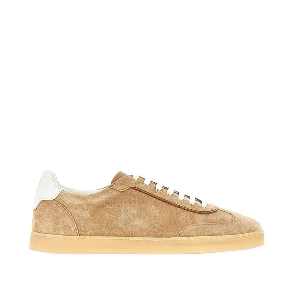 Brunello Cucinelli Suede Leather Sneakers - Beige