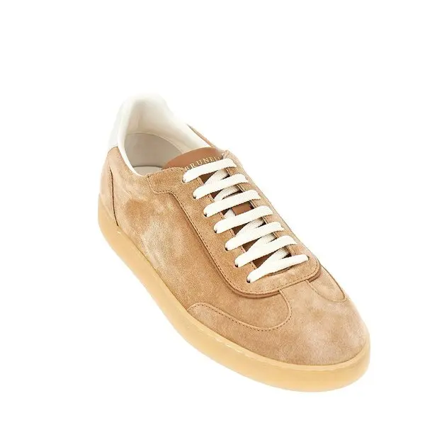 Brunello Cucinelli Suede Leather Sneakers