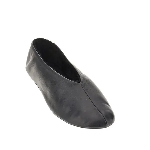 THE ROW Stella' Nappa Leather Slip-on Shoes