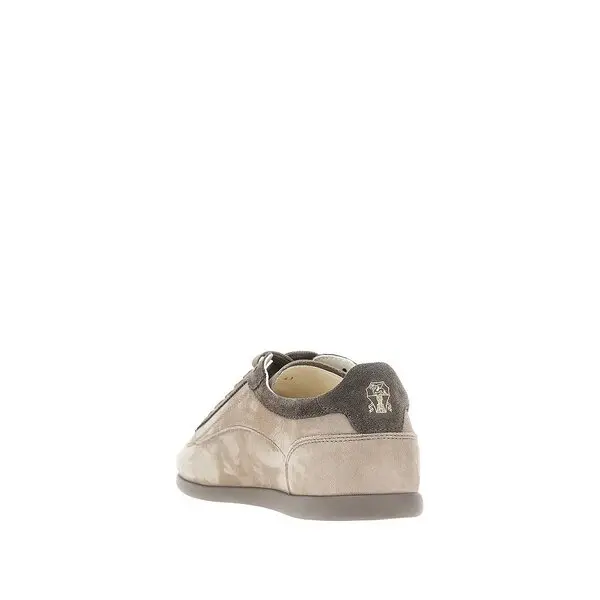Brunello Cucinelli Nubuck Leather Sneakers