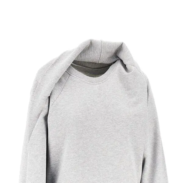 Dries Van Noten Draped Crewneck Sweatshirt